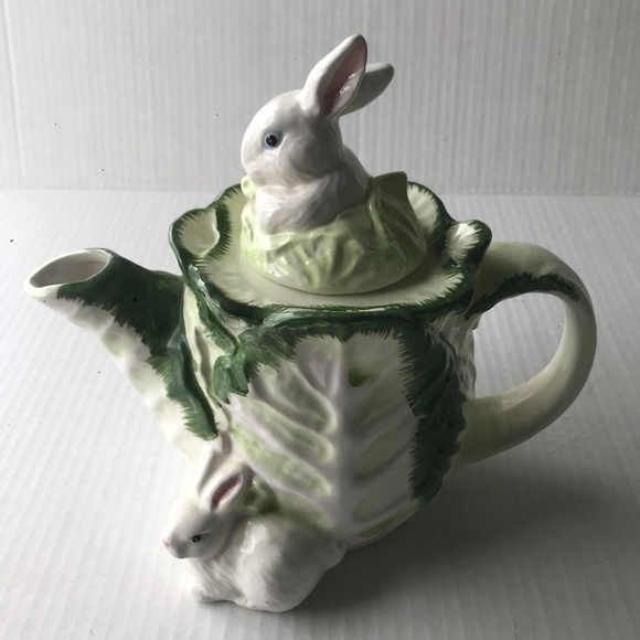 Hudson’s Bay Company | Holiday | Vintage Ceramic Bunny Teapot 8 Tall ...